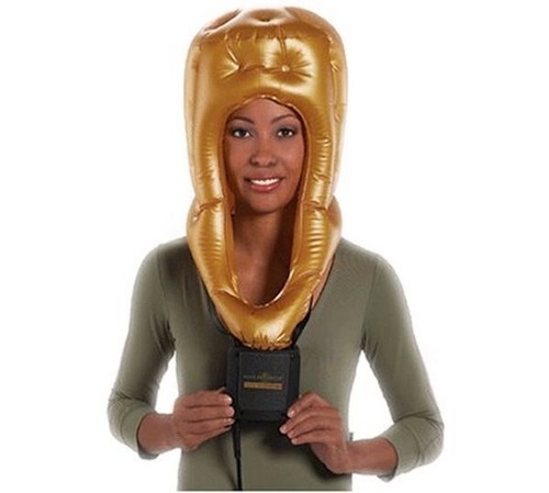 Ionizing Large Soft Bonnet Hair Dryer with Storage Case from Select Pro ...