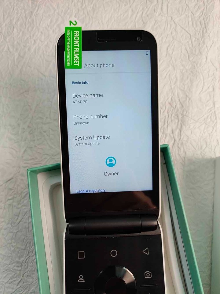 ALT MIVE Style Folder 32GB AT-M120 Unlocked Android LTE/3G - Black ...