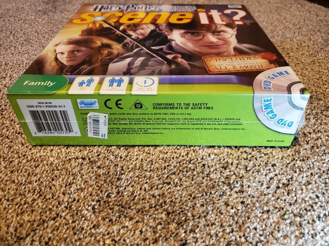 Screenlife Scene It The Complete Cinematic Journey DVD Board Game ...