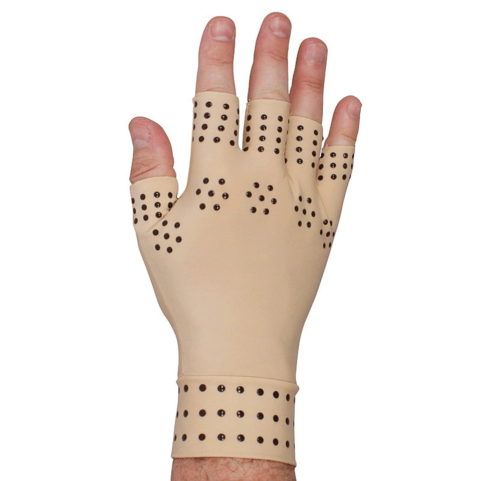 Magnetic Gloves Arthritis Therapy Support Pressure Pain Heal Joints NEW ...