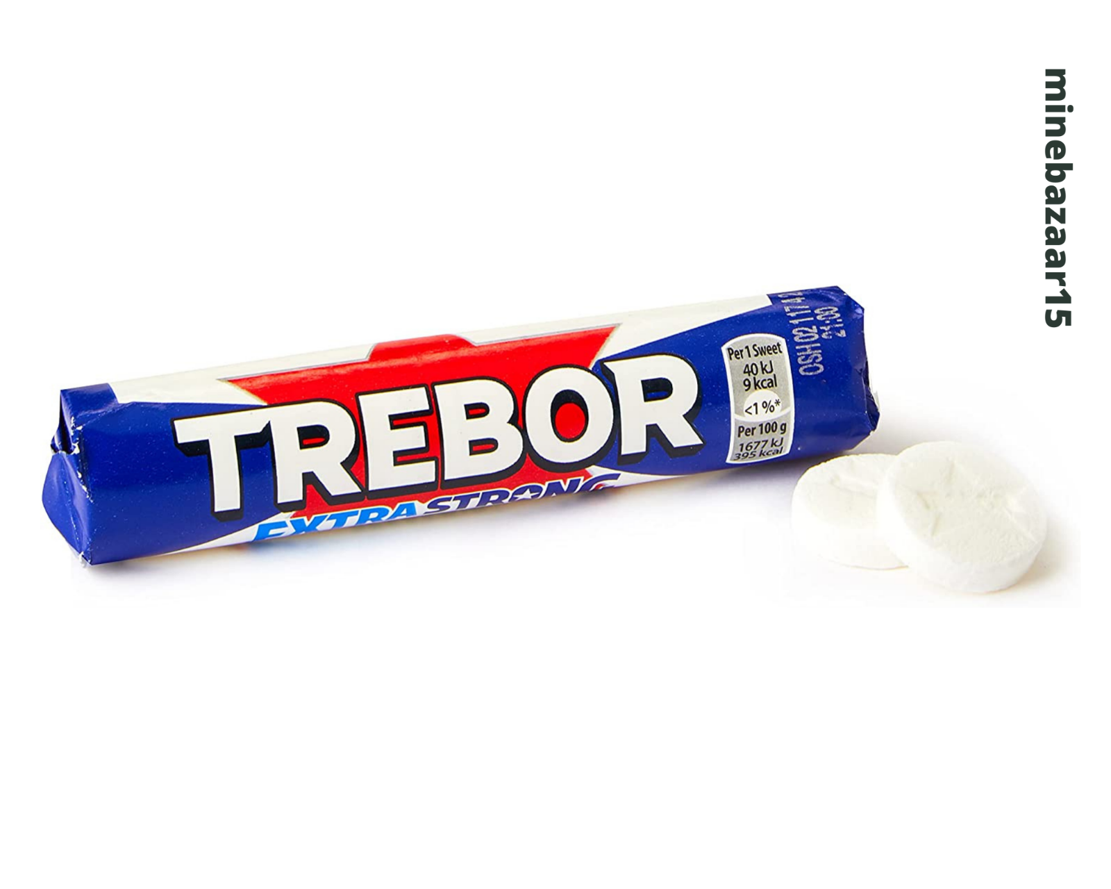 Trebor+DMR27920+Extra+Strong+Spearmint+Roll+-+41.3g for sale online | eBay