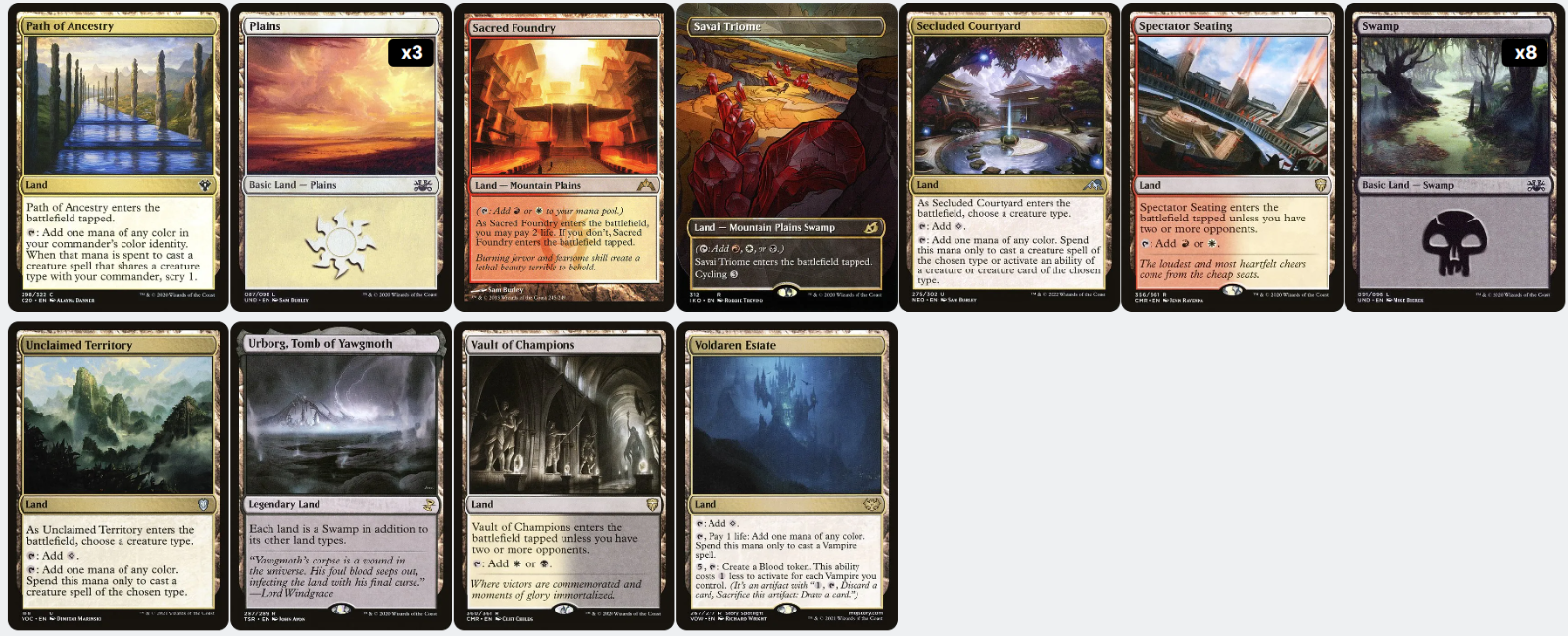 Edgar Markov ELITE Vampire Tribal Magic MTG Custom Commander Deck | eBay