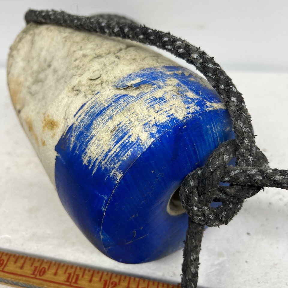 Crab Fish Pot Float Buoy Nautical Coastal Marine Shabby Chic Decor OBX ...