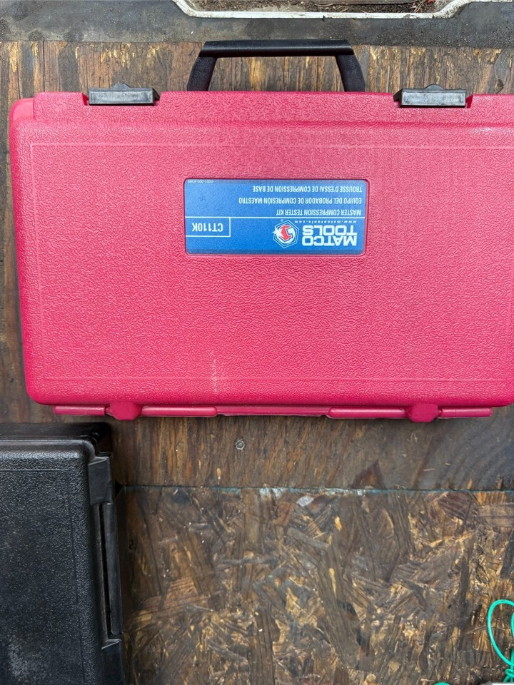 MATCO TOOLS MASTER COMPRESSION TESTER SET CT110K Complete! New Open Box ...