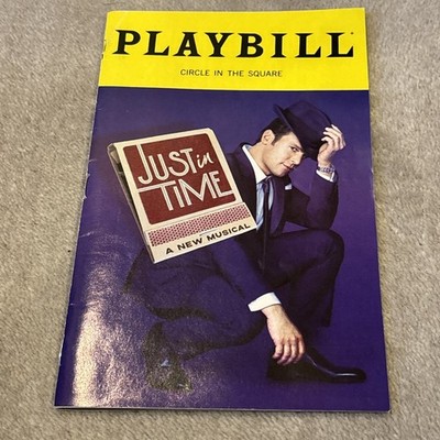 Just In Time Musical Playbill July 2025 Broadway Jonathan Groff | eBay UK