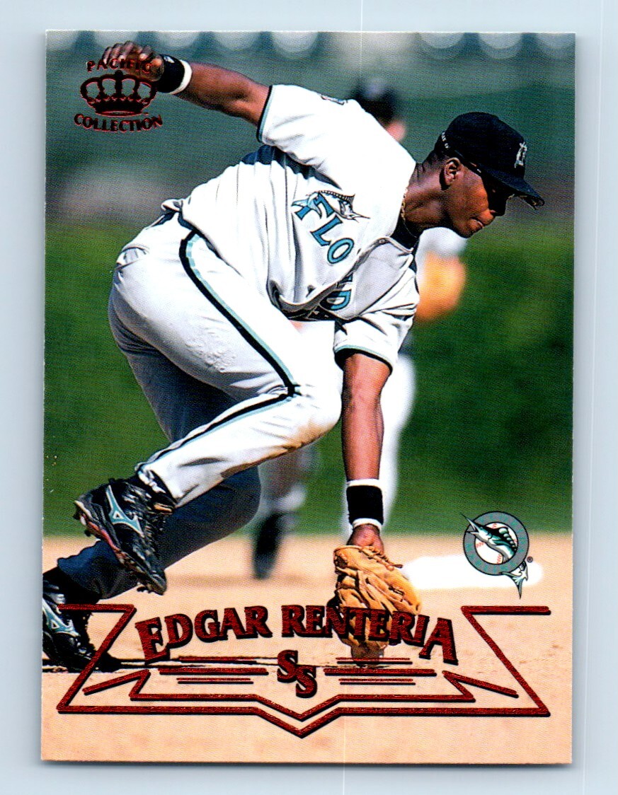 1998 Pacific Edgar Renteria Florida Marlins #307 | eBay