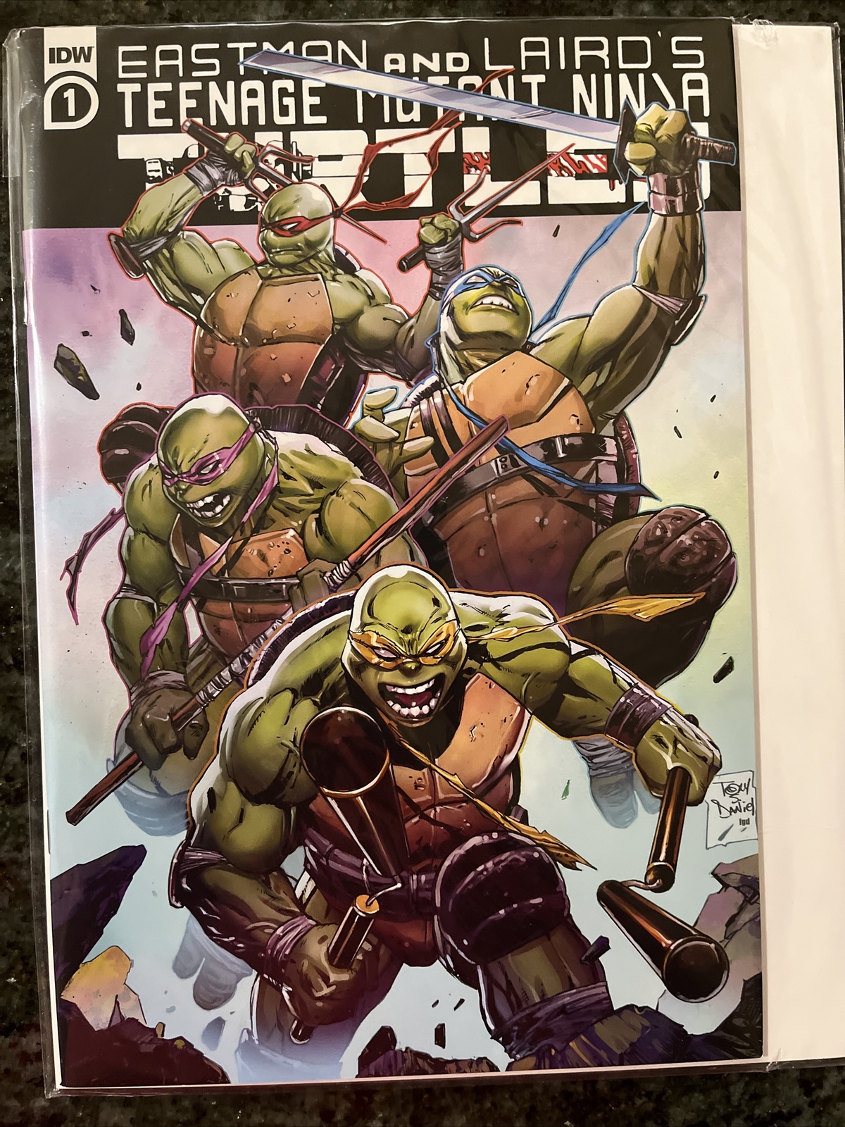 Torpedo Comics TMNT, Teenage Mutant Ninja Turtles Reprint #1, 6 Comic ...