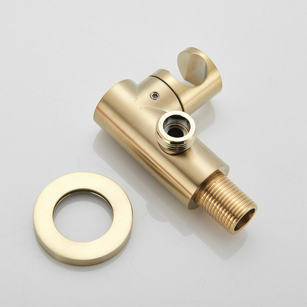 Round 3 Way Shower Tap Set Bathroom Wall Concealed Mixer Valve Tap ...