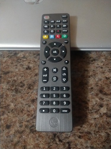 General Electric GE 33711 CL4 7252 4 Device Universal Remote Control ...