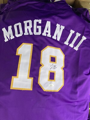 Tre Morgan III LSU Tigers 🌟 Signed Autographed Custom Jersey JSA Cert ...