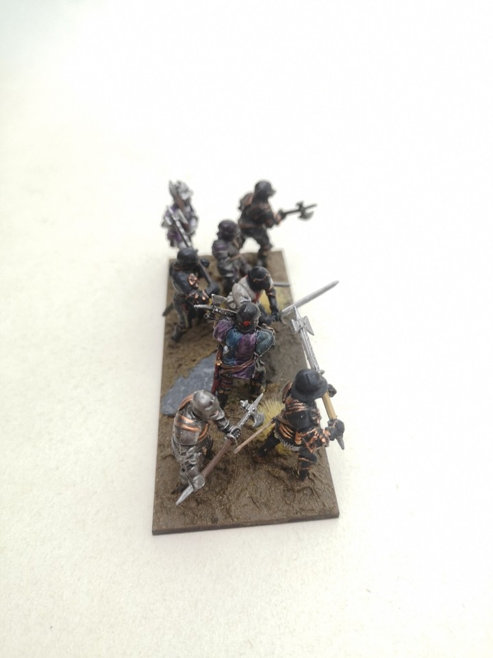 28mm Painted Medieval Perry ? Miniatures Infantry Foot Knights Wotr ...
