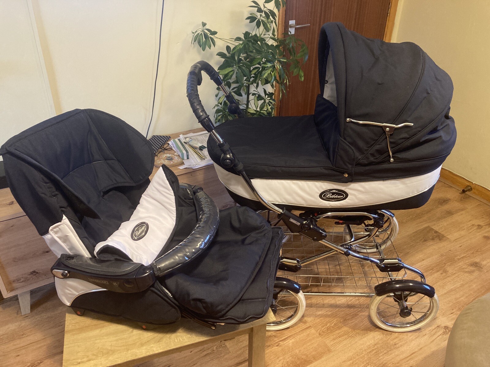 Rrp £1300 : BEBECAR STYLO CLASS PRAM & PUSHCHAIR : Good Condition | eBay