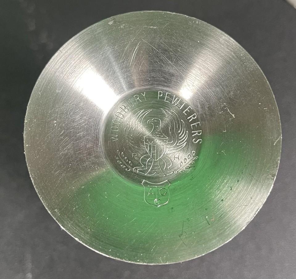 4 Woodbury Pewter Goblets. Used | eBay