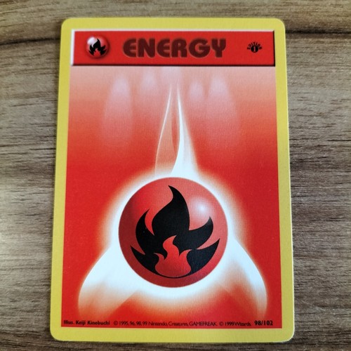 1st Edition Fire Energy #6 - 98/102 Base Set - Pokemon Card | eBay ...