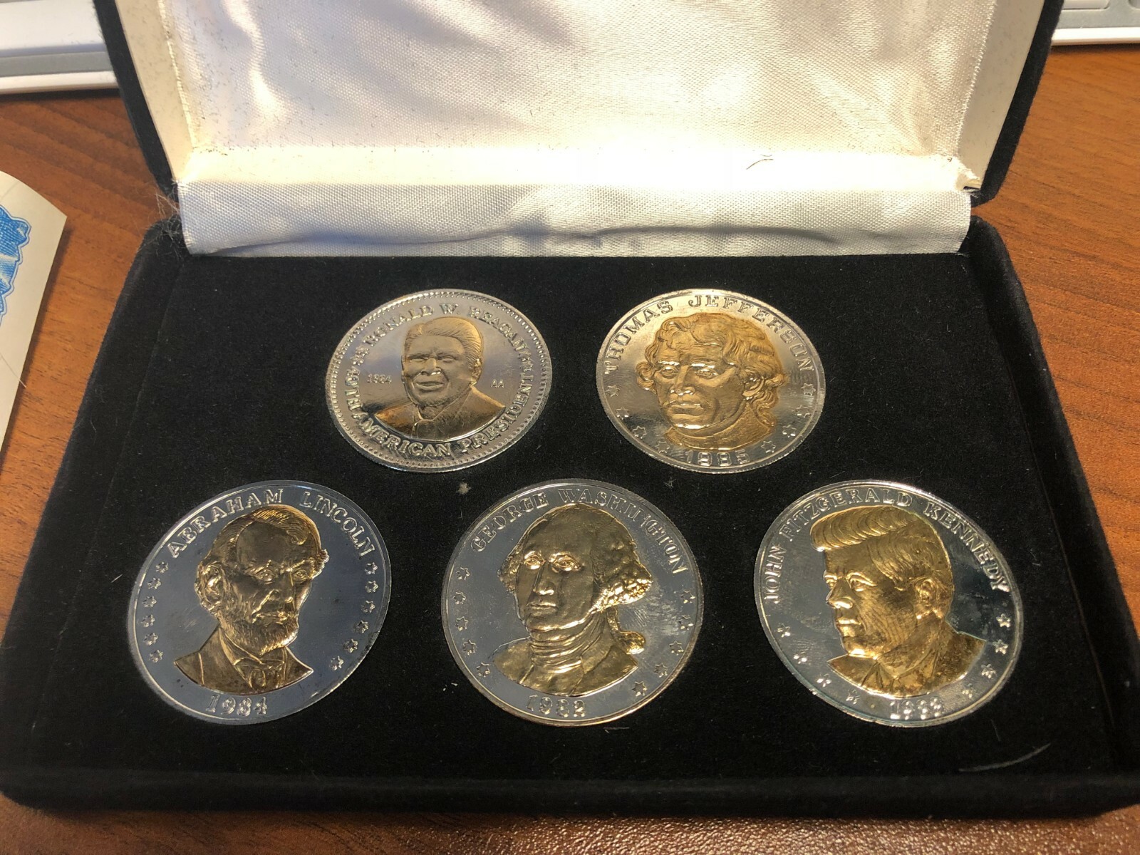 Great American Presidents Double Eagle Commemorative Coin Collection ...