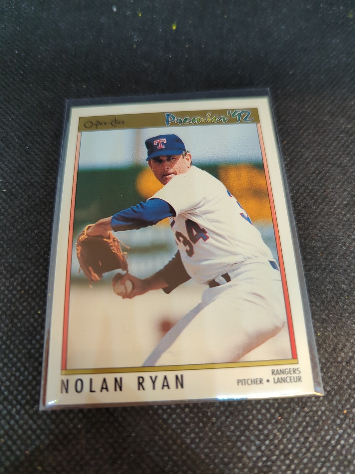 Nolan Ryan Texas Rangers 1992 O-Pee-Chee Baseball Card 81 | eBay