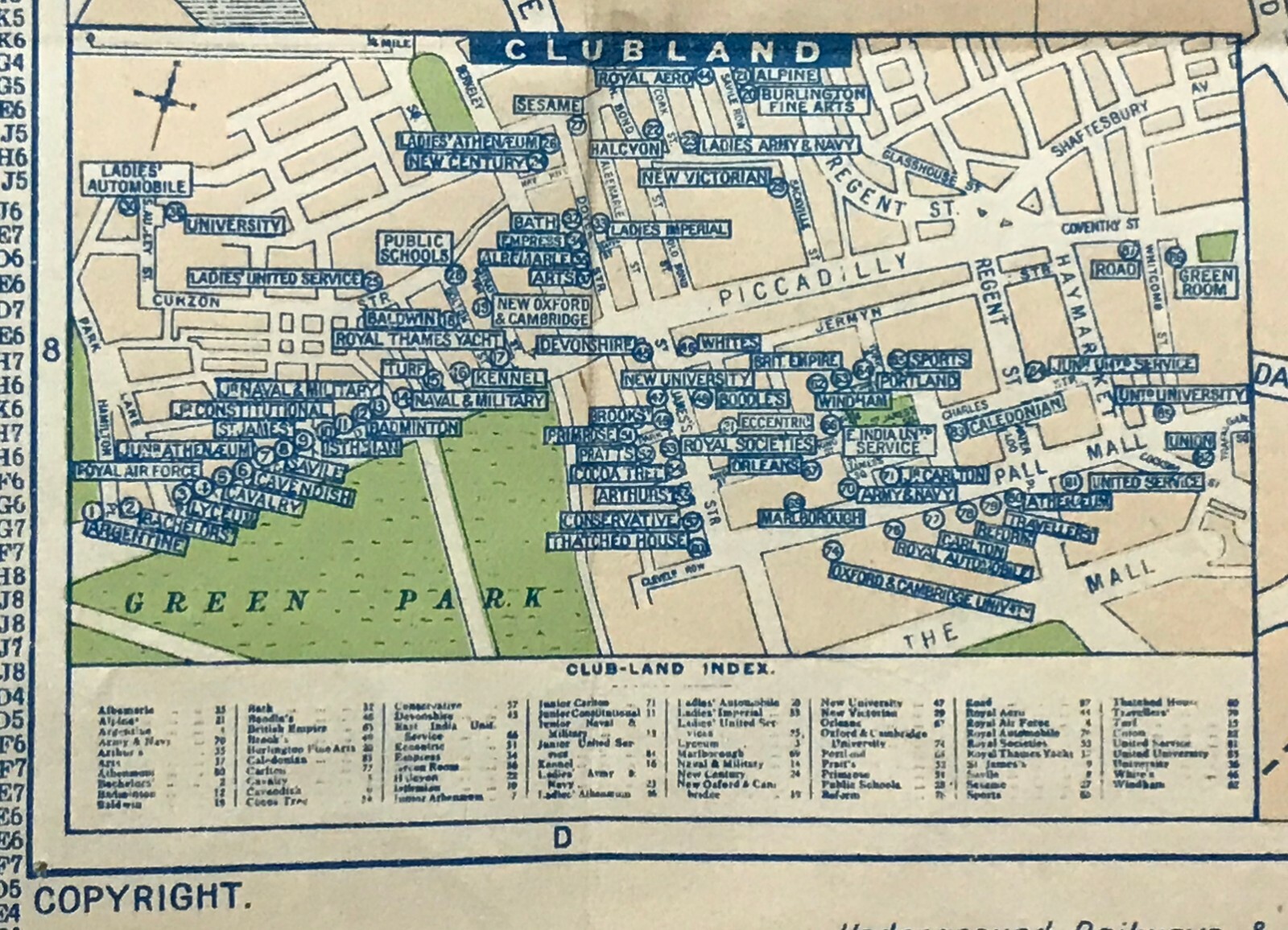 PICTURE MAP OF LONDON. "Geographica" circa 1920. Linen backed. | eBay