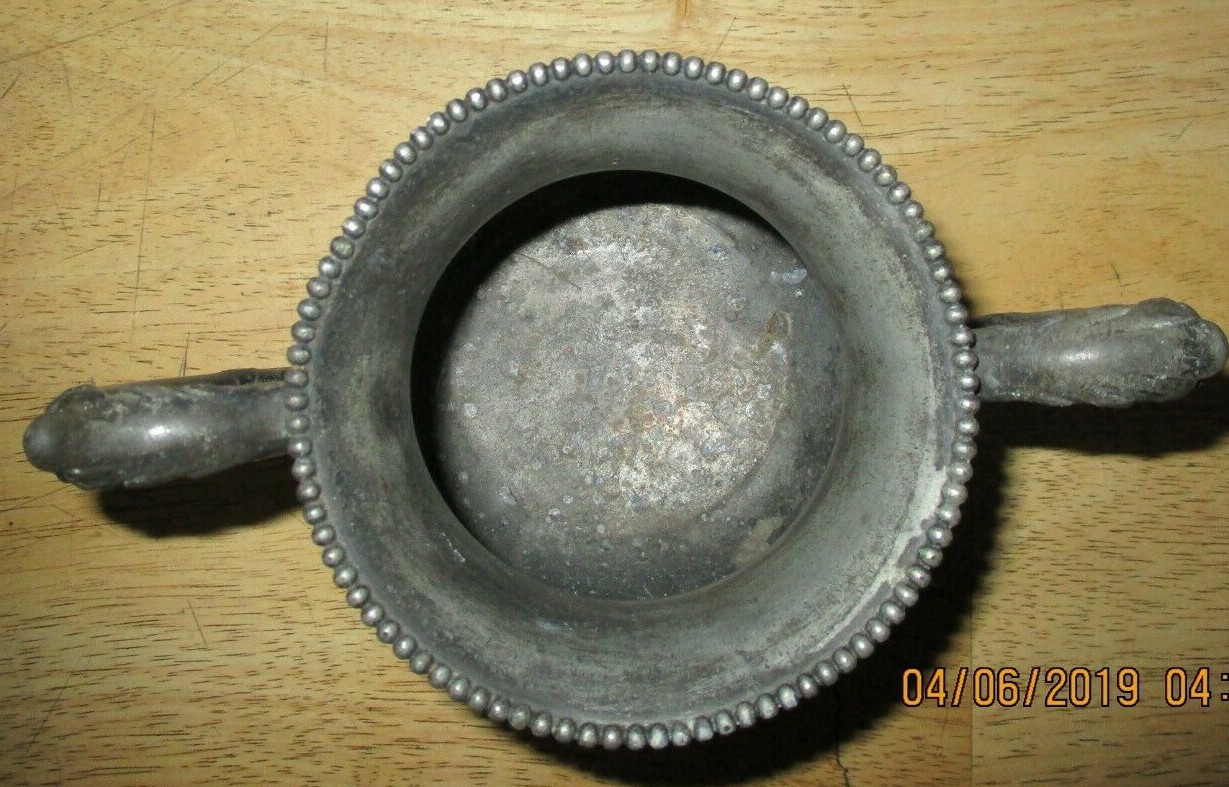 VINTAGE COLONIAL SILVER CO. QUADRUPLED PLATED PORTLAND, ME. DOUBLE ...