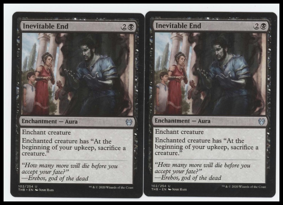 Inevitable End x2 #102 Theros Beyond Death MTG Near Mint Uncommon | eBay