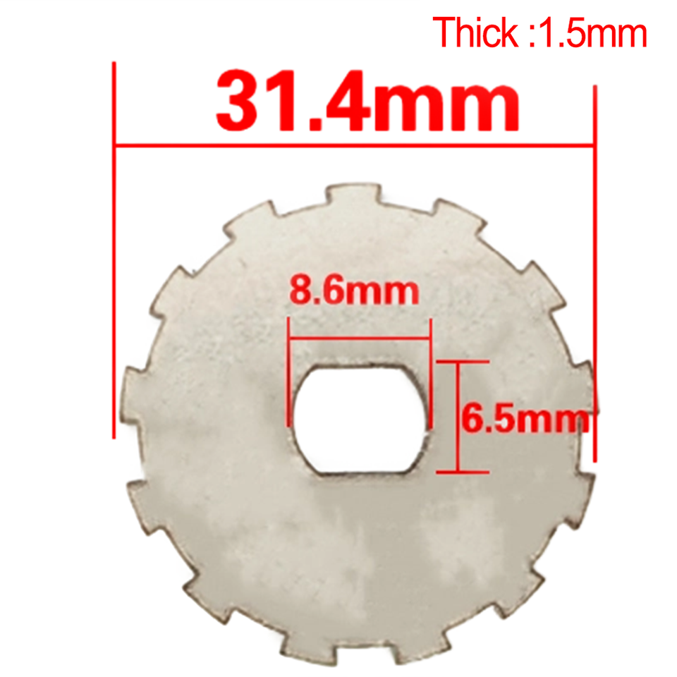 Baitcasting Fishing Reel Gear Press Plate Stainless Steel Water Droplet ...