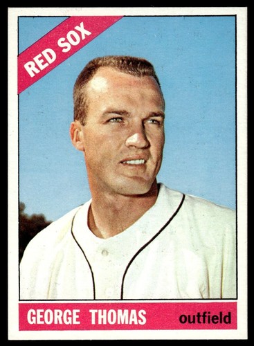 1966 Topps George Thomas Boston Red Sox #277 | eBay