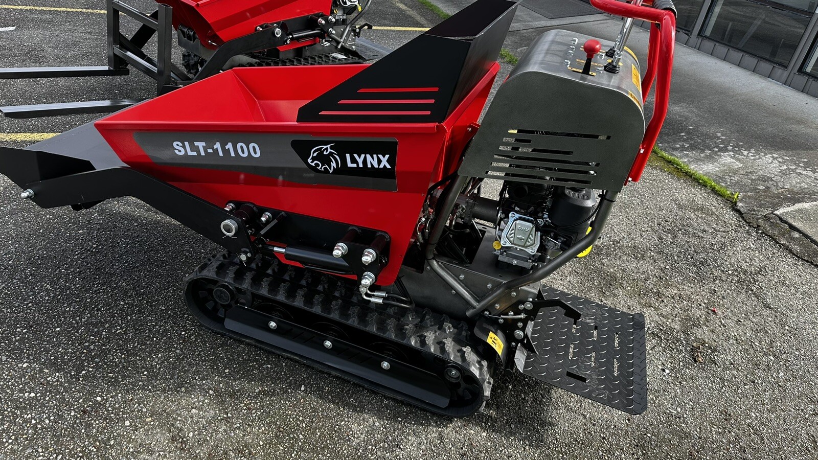LYNX SLT-1100 PRO HYDRAULIC MINI DUMPER, TRACK WHEELBARROW SELF LOADER ...