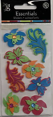 Sandylion Essentials Stickers - Flowers -51202 | eBay