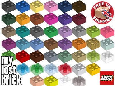 LEGO - Part 3003 - Bricks 2x2 (Pack of 5) + NEW + SELECT COLOUR | eBay UK