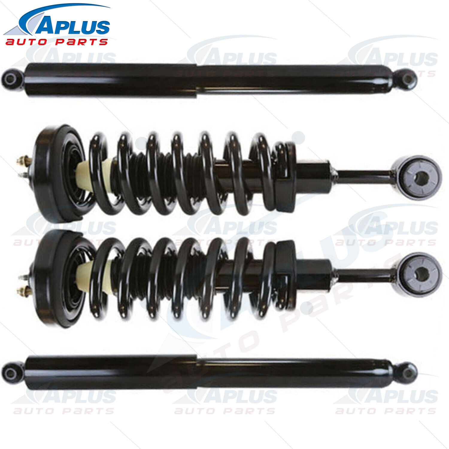4x4 Front Strut & Rear Shocks Assembly Set For 2004 -2008 Ford F-150 ...