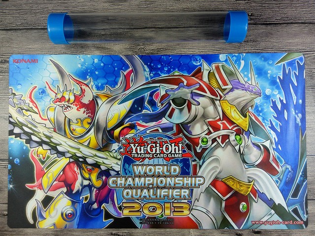 Yugioh 2013 WCQ Mat Mermail Abyssmegalo & Mermail Abyssleed Playmat ...