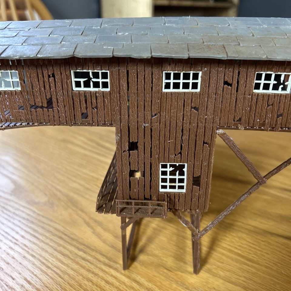 Vintage HO Scale Coal Mine Buildings Tunnel Built 191793 Damaged ...