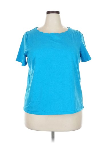 Talbots Outlet Women Green Short Sleeve Top 2X Plus | eBay