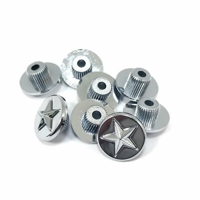 8pcs Wheel Decorative Chrome Star Rivets/Bolts for KMC Xd Series XD809 ...