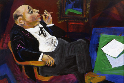 The Southern Senator By William Gropper - Quality Matte Print - FRAME ...