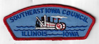 Southeast Iowa Council BSA CSP Ill.-Iowa-Mo. RED Border [CD2209] | eBay