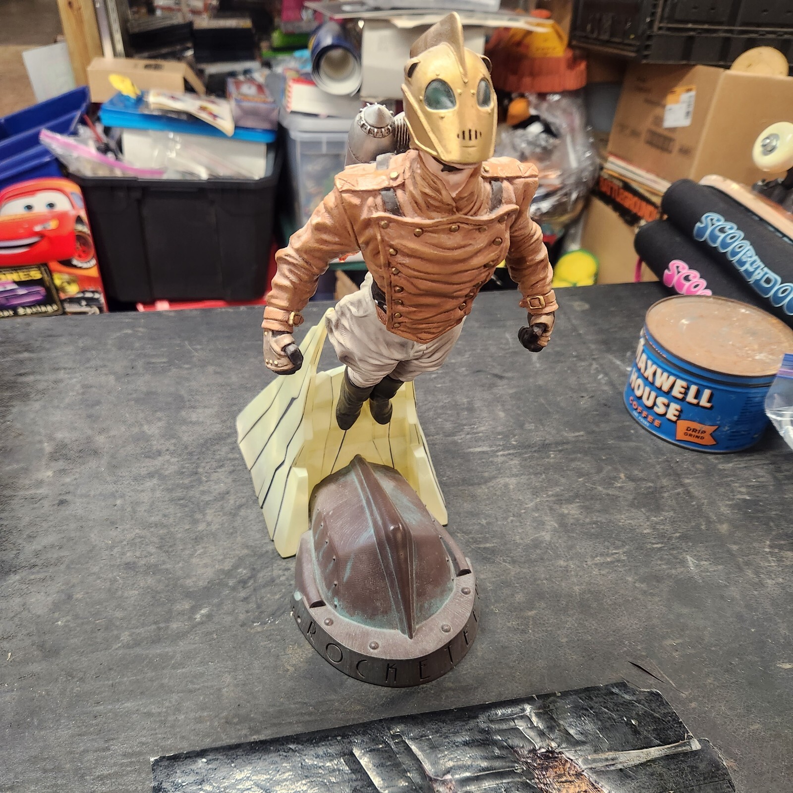 Disney Electric Tiki 1/6 The Rocketeer Figure Statue Sideshow Dave ...