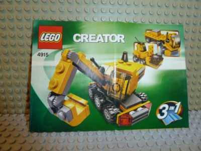 LEGO® Bauanleitung Creator 4915 Mini Construction ungelocht instruction ...