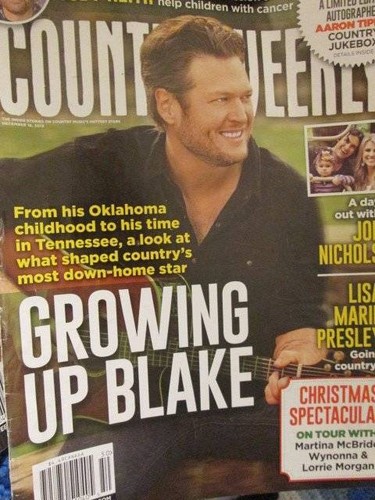 Country Weekly Magazine 16 de diciembre de 2013-Blake Sheldon/Lisa ...