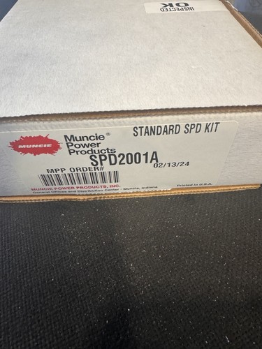 Muncie Standard Spd Kit P/N: SPD2001A | eBay