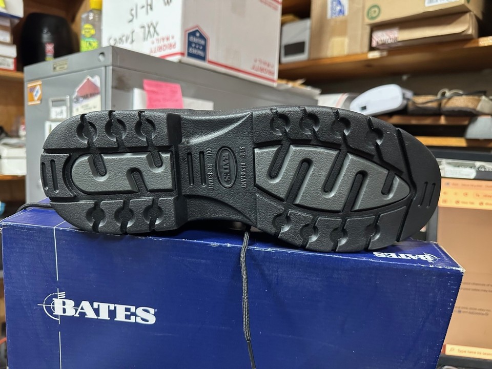 Bates UNIFORM INSULATED STEEL TOE 8" SIDE ZIP BOOT Mens EO2320 NEW IN ...
