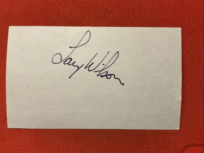 Larry Wilson 🔥🔥NFL St. Louis Cardinals 🔥🔥 Autograph 🔥🔥 | eBay