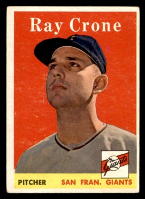 1958 Topps Baseball #272 Ray Crone VG *g2 | eBay