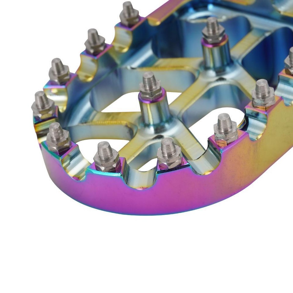 Foot Pegs Dirt Bike Footpeg Universal CNC For CR50 CRF50 CRF70 XR50 ...