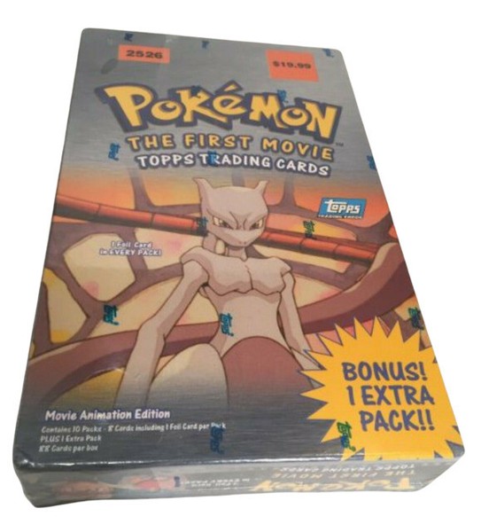 Topps Pokémon: The First Movie Trading Cards Booster Box - 11 Packs ...