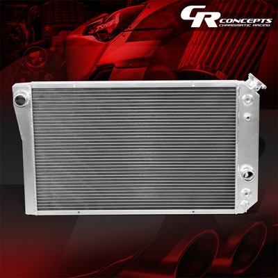 3-ROW ALUMINUM CORE RADIATOR FOR 84-90 CHEVY CORVETTE S10 TRUCK V8 SWAP ...