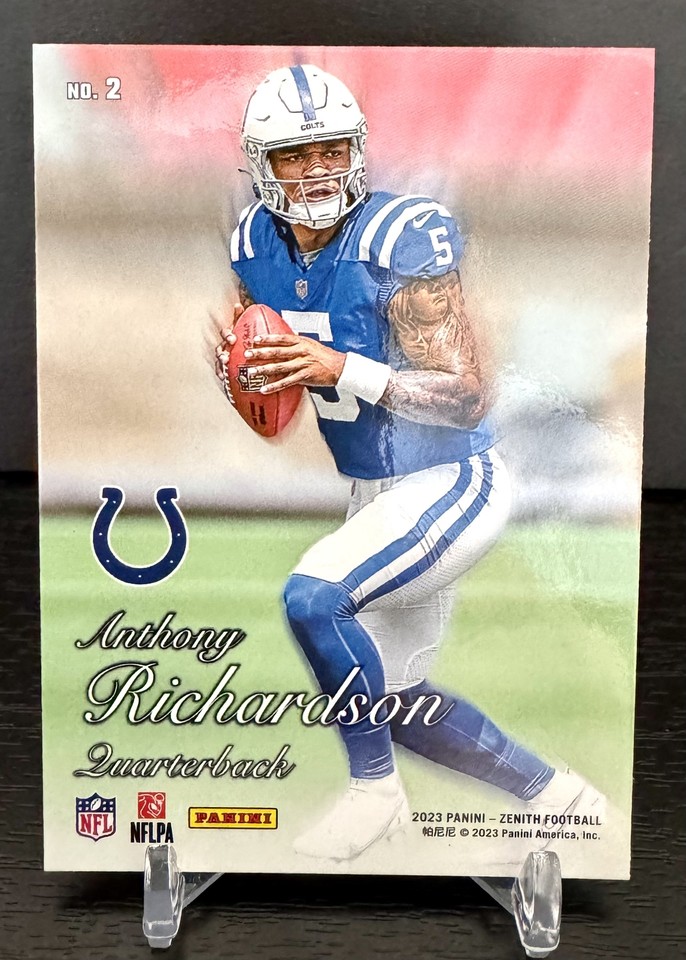 2023 Panini Zenith #2 Anthony Richardson 1994 Pacific Silver | eBay