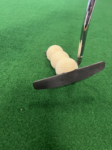 RARE VINTAGE DAVE PELZ 3 BALL PUTTER GOOD CONDITION GOLF CLUB | eBay