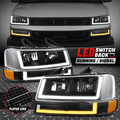 [Switchback U-LED DRL] For 03-23 Chevy Express GMC Savana 1500-3500 ...