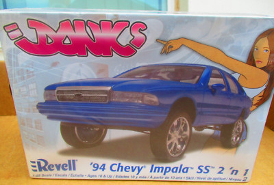 🔥DONKS '94 Chevy Impala SS REVELL 85-2056 Car 2 IN 1 Hi-Riser WRAPPED 🔥 ...