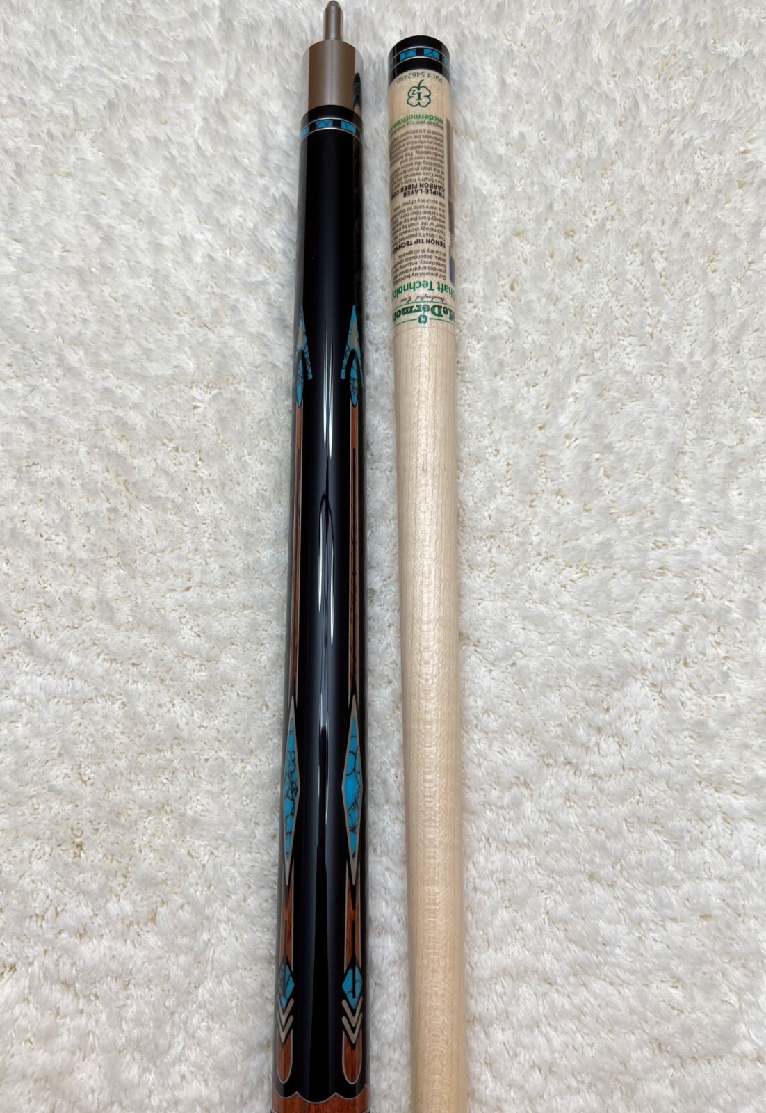 IN STOCK, McDermott M29A "The Knight" Pool Cue w/ i-2 Shaft, FREE HARD ...